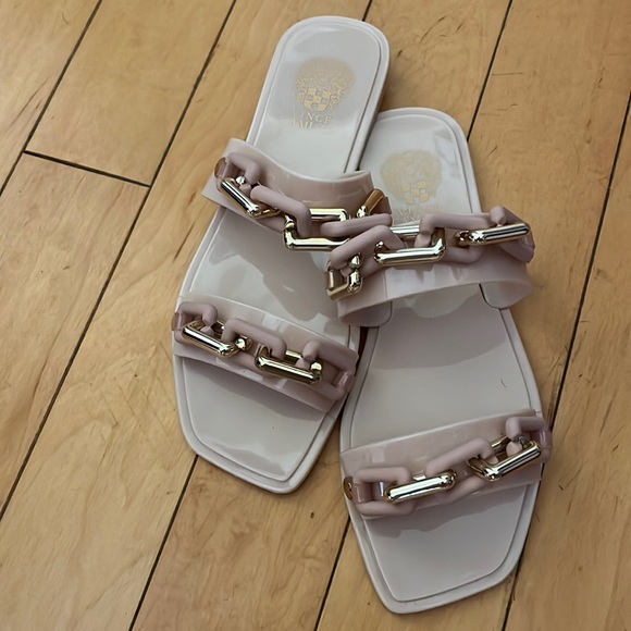 Vince Camuto | Shoes | Nude Color Vince Camino Jelly Sandal Barely Worn ...